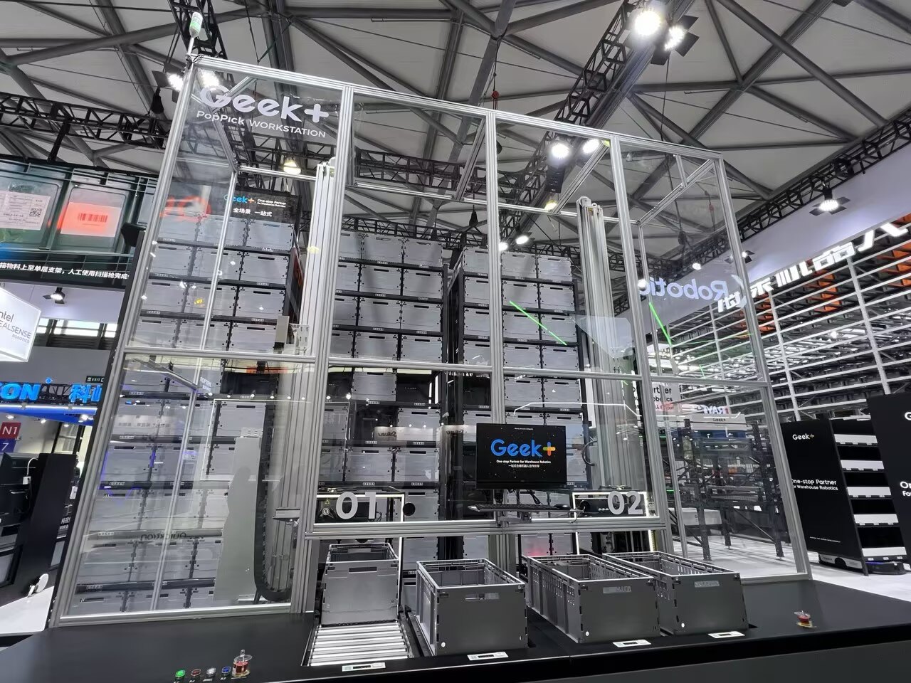 Geek+ Unveils Vision-Driven Robots with Intel and Next-Gen Pallet-to ...