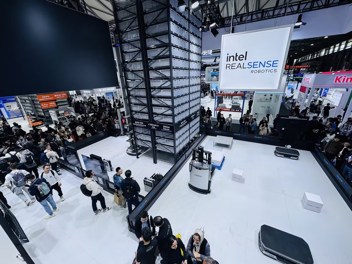 Geek+ Unveils Vision-Driven Robots with Intel and Next-Gen Pallet-to-Person Solution at CeMAT 2024
