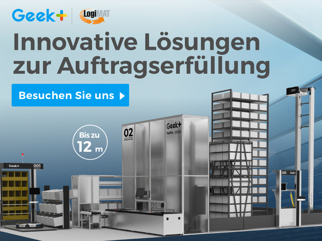 Treffen Sie Geek+ auf der LogiMAT 2024