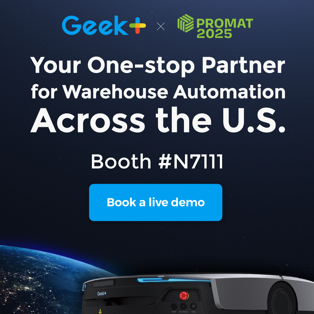 Meet Geekplus at ProMat 2025