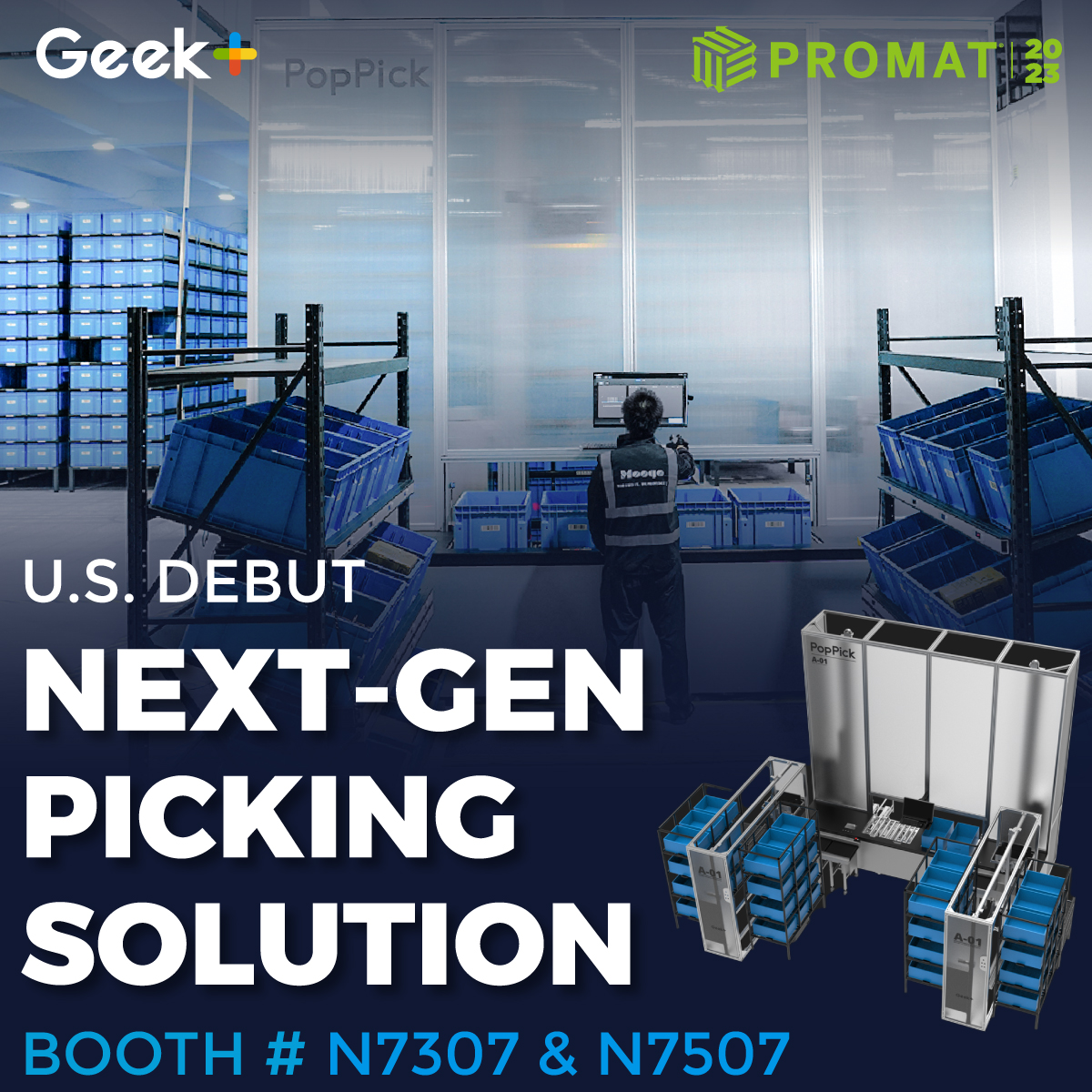 Meet Geek+ at PROMAT 2023
